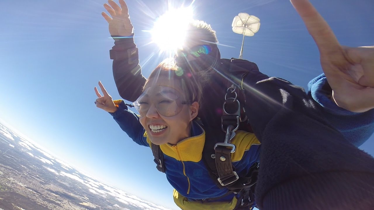 Virgin skydive at Rockingham, Western Australia! - YouTube