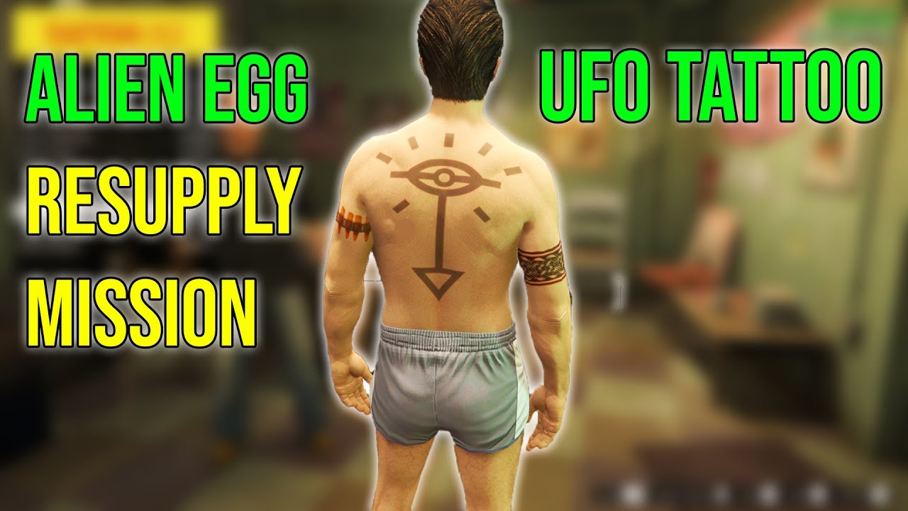 Alien Egg Bunker Resupply Mission and UFO Tattoo - YouTube