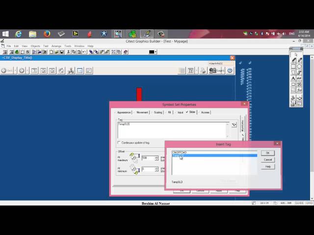 Citect Scada System - 2th - Make a Simple Silder