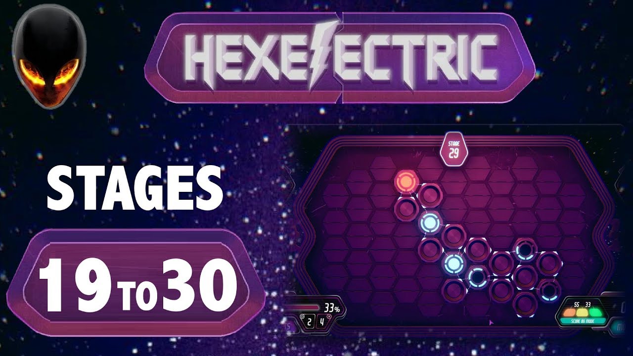 HEXELECTRIC Stage 19 to 30 / Probation Period (Minimal puzzle game ...
