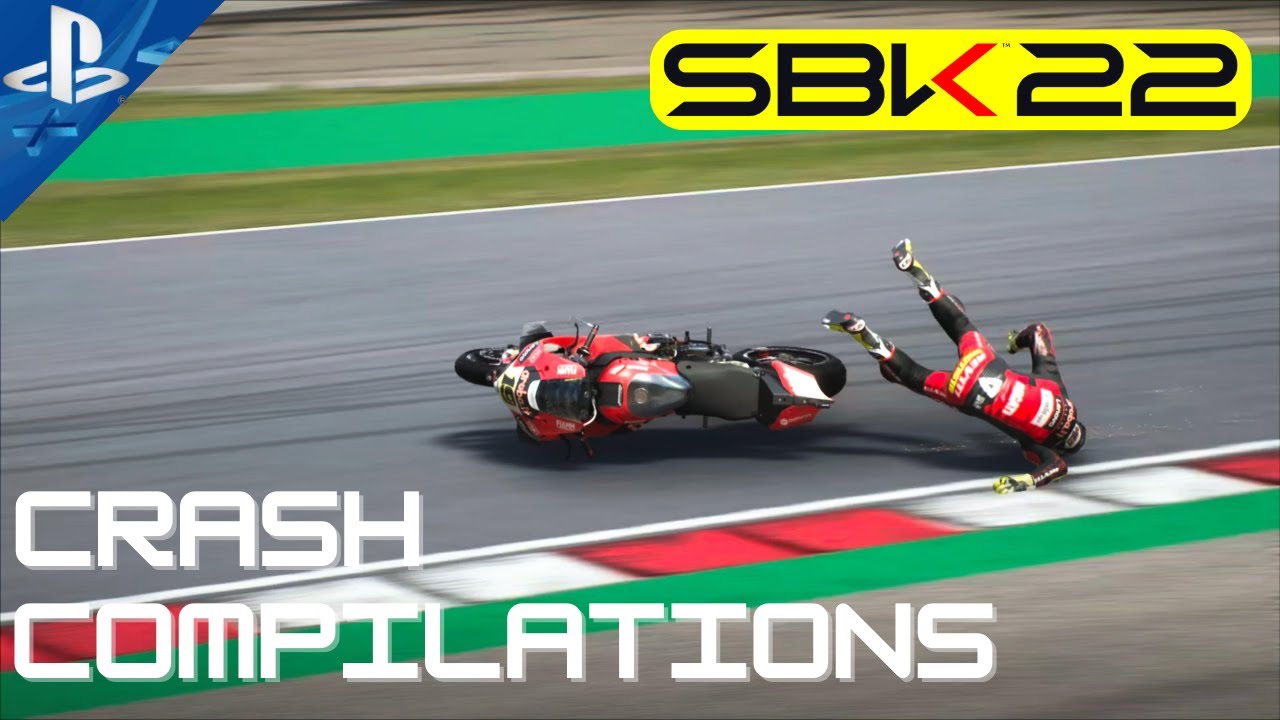 SBK 22 | CRASH Compilations | Jonathan Rea Toprak Razgatlioglu Alvaro ...
