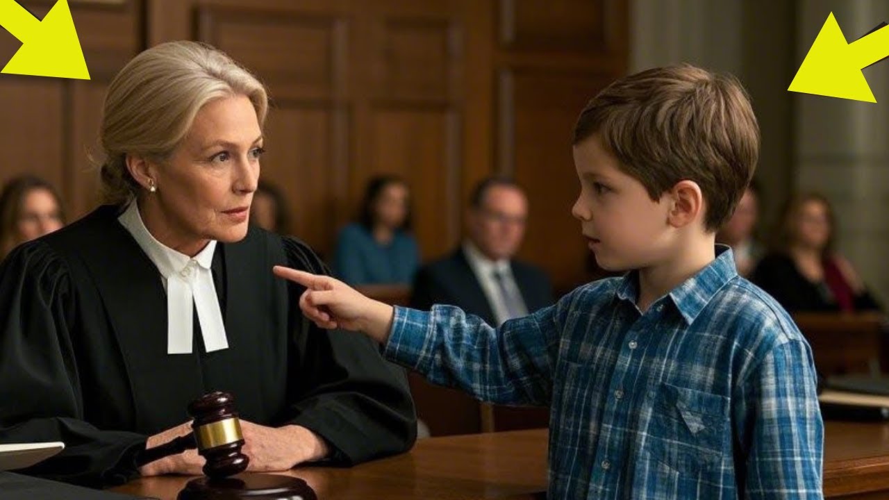 Boy tells judge: "You are my mother" - YouTube