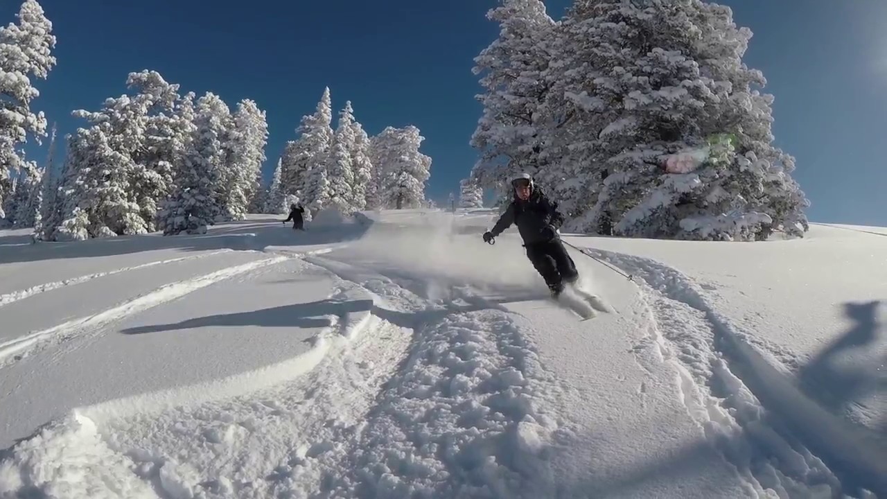 Powder Mountain Super Deep Pow Day January 2017 - YouTube