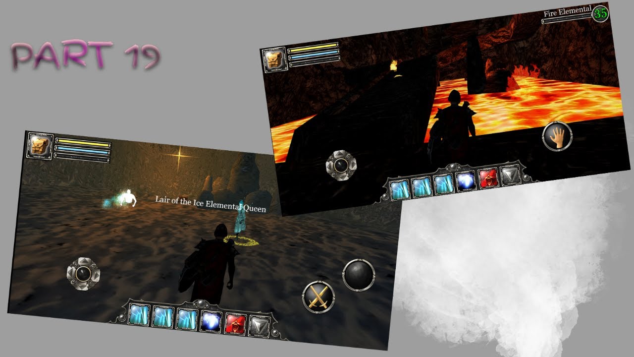 Ice Elemental Queen & Fire Elemental King | Aralon: Sword and Shadow ...