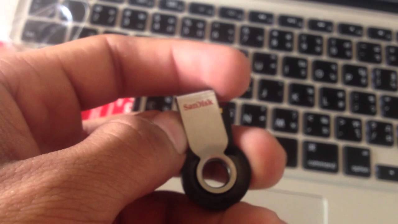 Sandisk Cruzer Orbit 8GB USB Flash Drive Unboxing and Review - YouTube