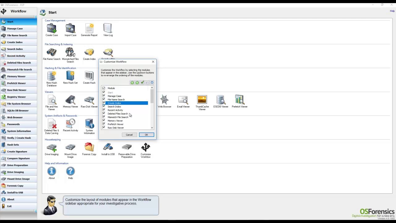 OSForensics Demonstration - Using the Workflow - YouTube