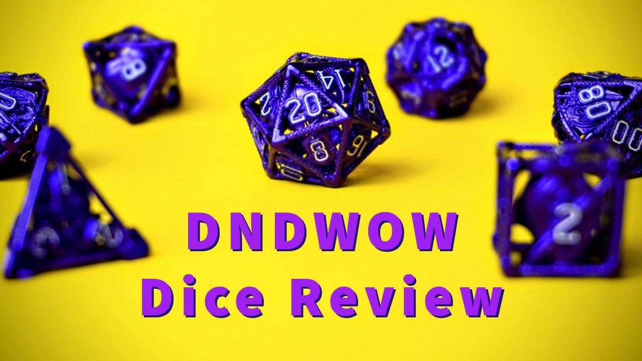 DNDWOW Dice Review - YouTube