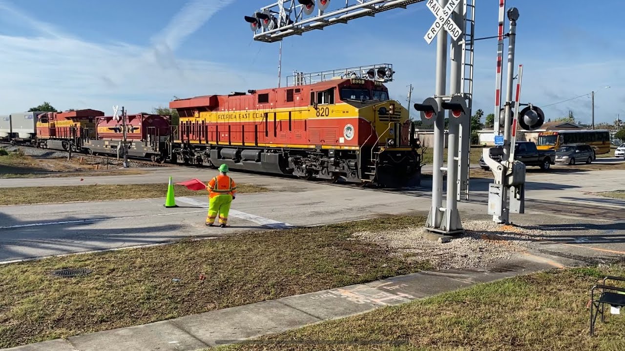 FEC TRAIN 210 @ 9:18am 4-1-21 - YouTube