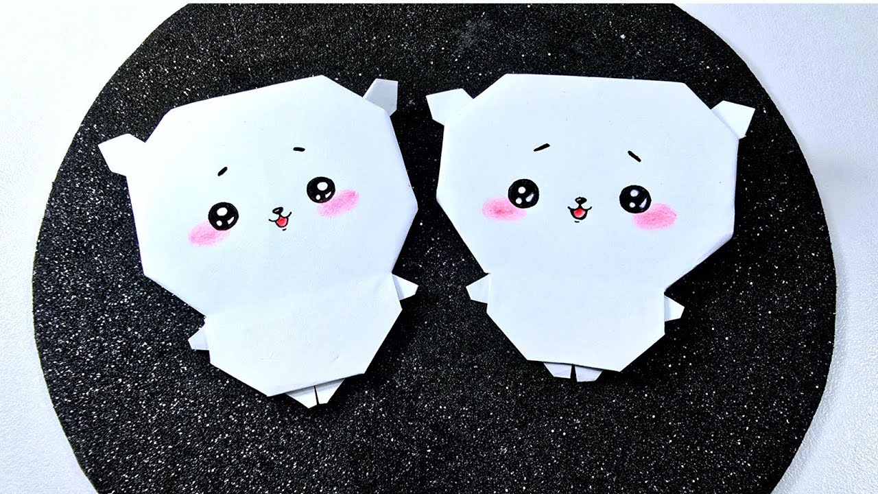 How to make cute chiikawa/Paper craft/Easy craft ideas/ how to make/DIY ...