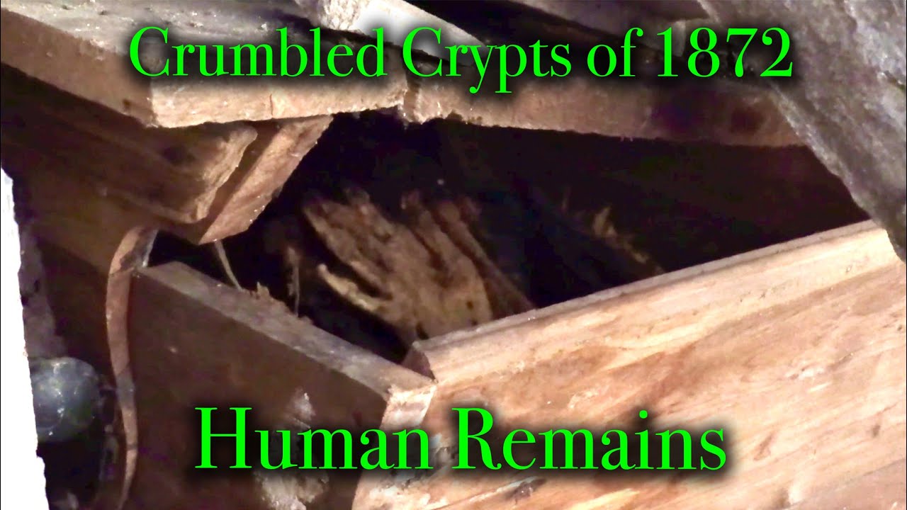 🎃 DANGEROUS MAUSOLEUM - Human Remains in the Open. - YouTube