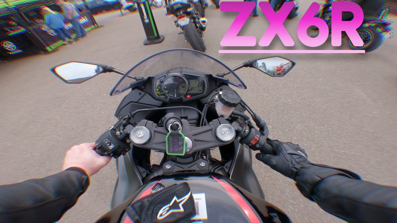 Riding The 2023 ZX6R - YouTube