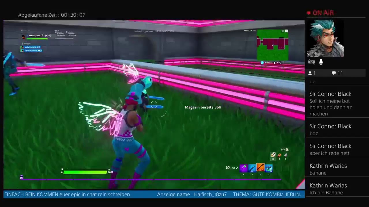 Skin Contest mit 500 V-BUCKS EMOTE (GER)!!!! RAGE BiKo - YouTube