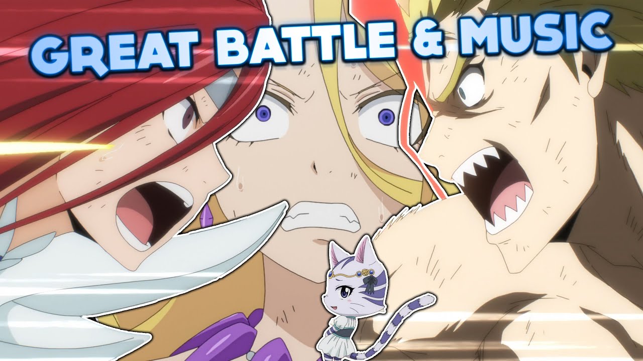 Erza Vs. Laxus And Great Battle Music - Fairy Tail 100YQ Episode 13 ...