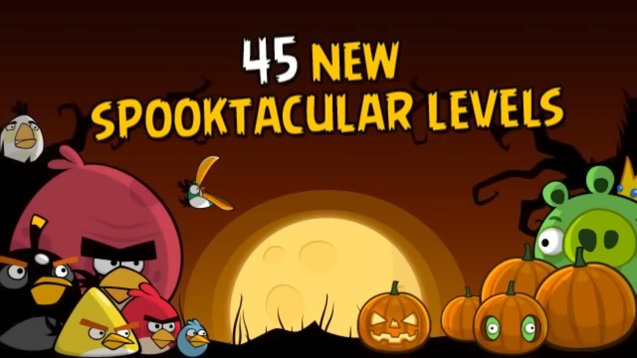 Angry Birds Halloween HD (Seasons Trick or Treat) Walkthrough #1 - YouTube