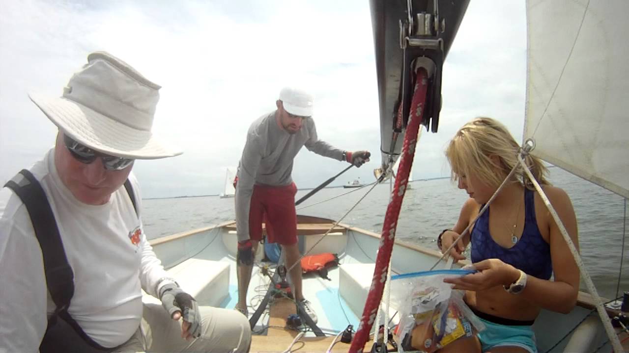 Thistle Sailing, ACCs, Race 1 (part II) - YouTube