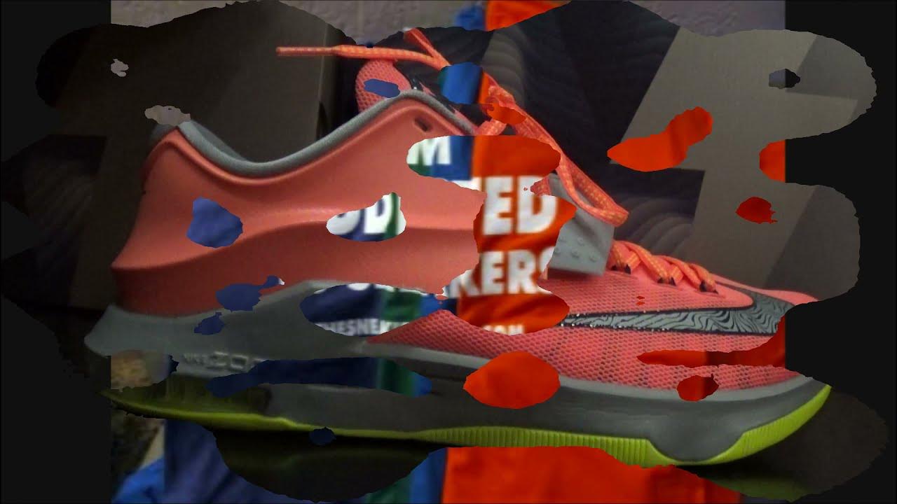 Nike KD 7 35,000 Degrees DMV Shoe Review Detailed HD With Dj Delz Sneaker Addict Show 7s VII ...