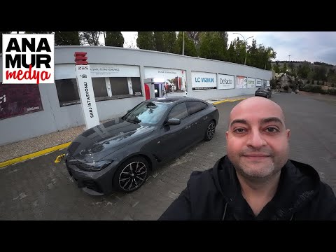 BMW i4 2022 Uzun Yol Test Videosu Emre Anamur Vlog / Elektrikli i4 eDrive M Sport İstanbul-Antalya