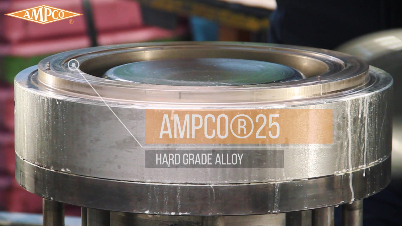 AMPCO METAL - Metal forming with AMPCO® 25 - YouTube
