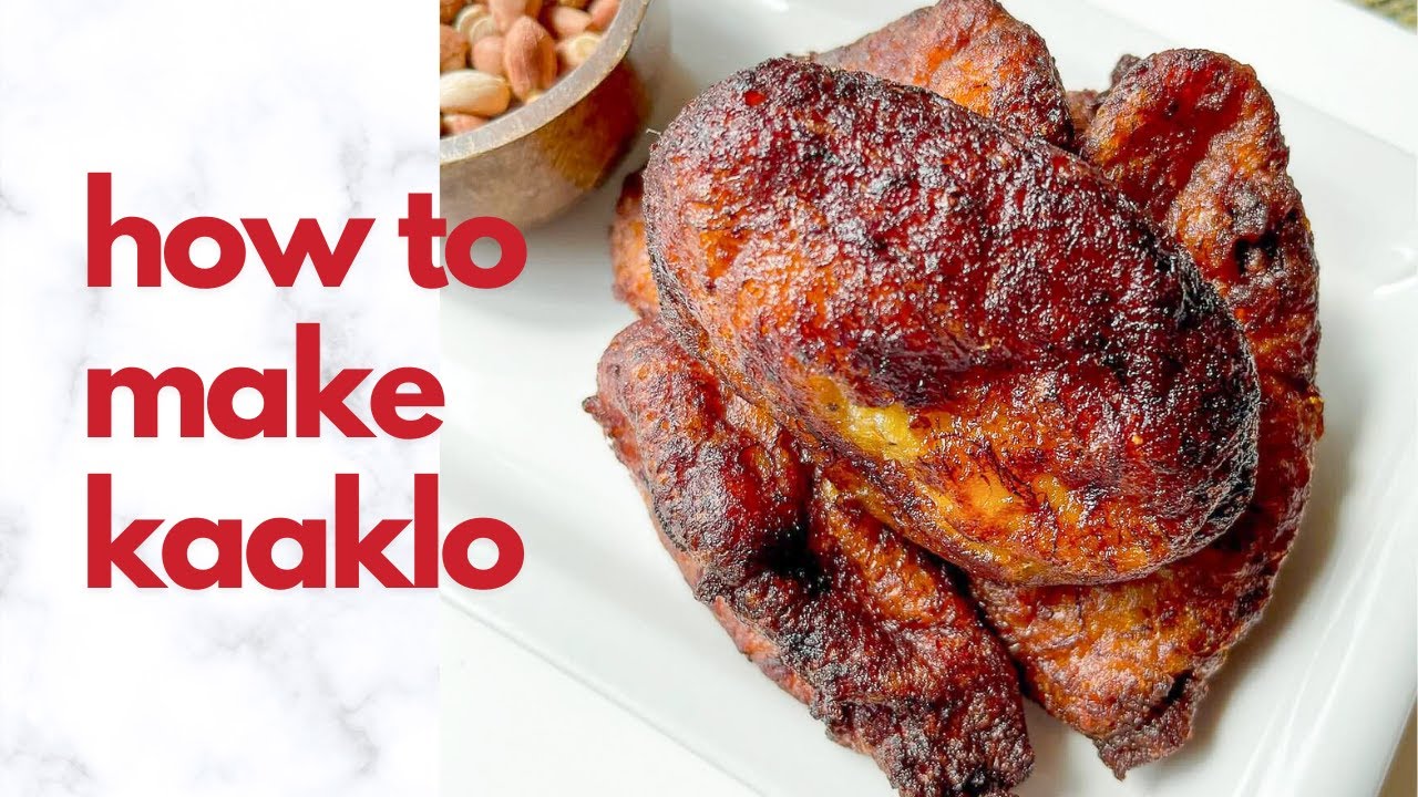 How to make Kaaklo/Kakro/Akrakro - YouTube