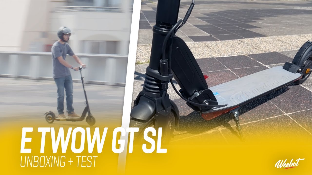 ETWOW GT SL : LA PLUS PUISSANTE ET LEGERE TROTTINETTE ELECTRIQUE A ...