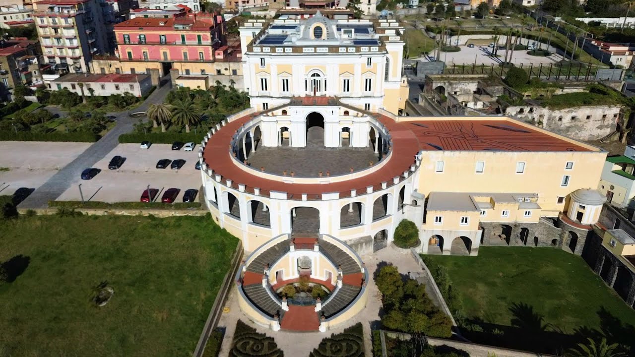 Friends Drone - Villa Campolieto, Ercolano - YouTube
