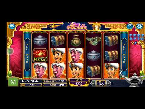 ALADDIN SLOT FREESPIN #realmoney #realcash #casinogame #luckyspin #bigwin #onlineslots #megawin