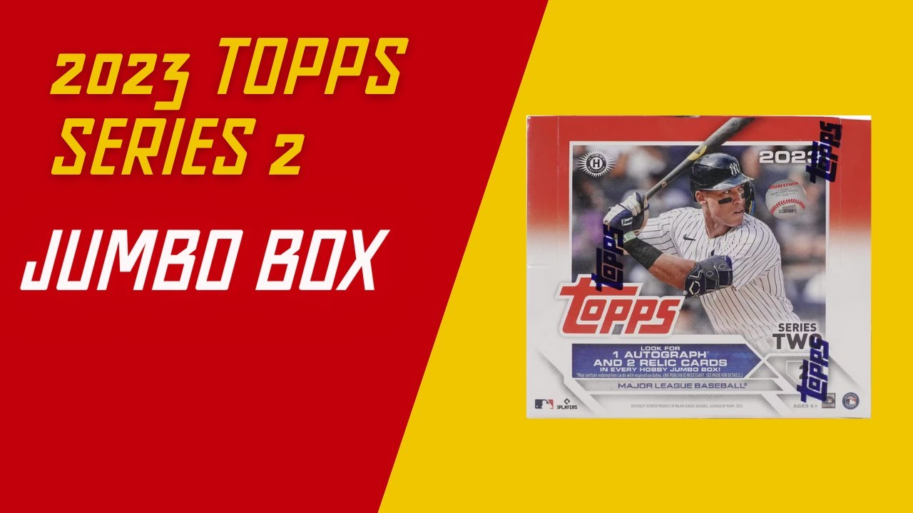 2023 Topps Series 2 Jumbo Case Rip Box 1 of 6. - YouTube