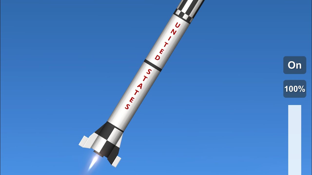 Testing the red-stone atlas pack rocket - YouTube
