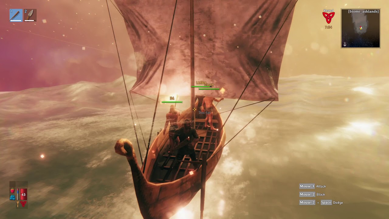 Sailing to the Edge of the World in Valheim (HD) - YouTube