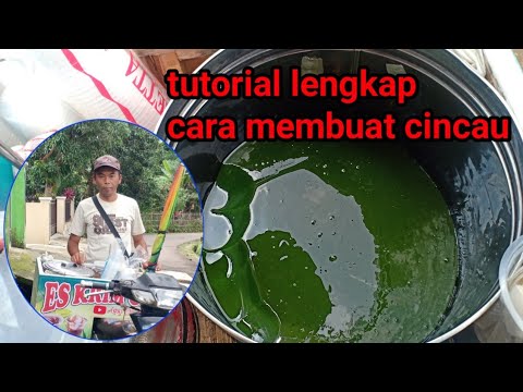 Cara Membuat Cincau Hijau Perdu #caramembuatcincauhijau