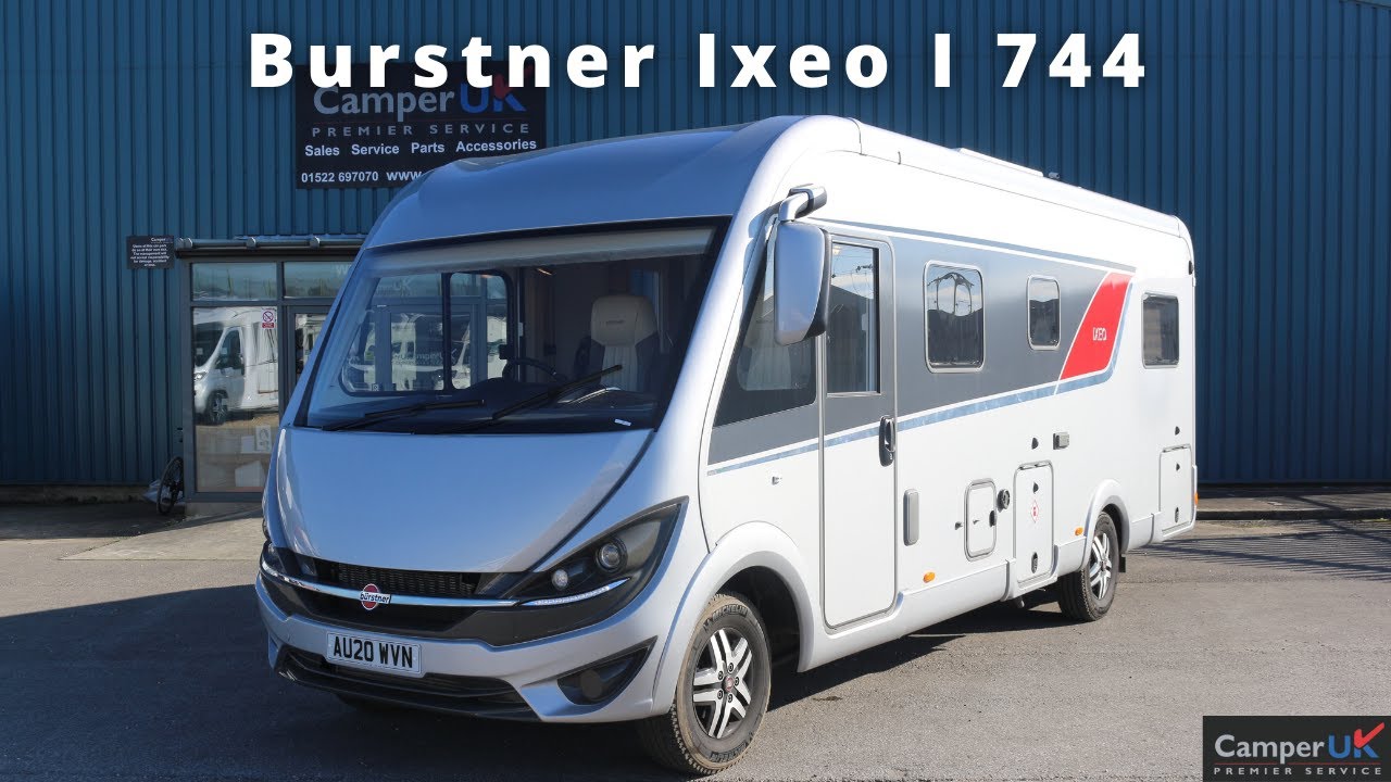 Burstner Ixeo I 744 Motorhome For Sale at Camper UK - YouTube