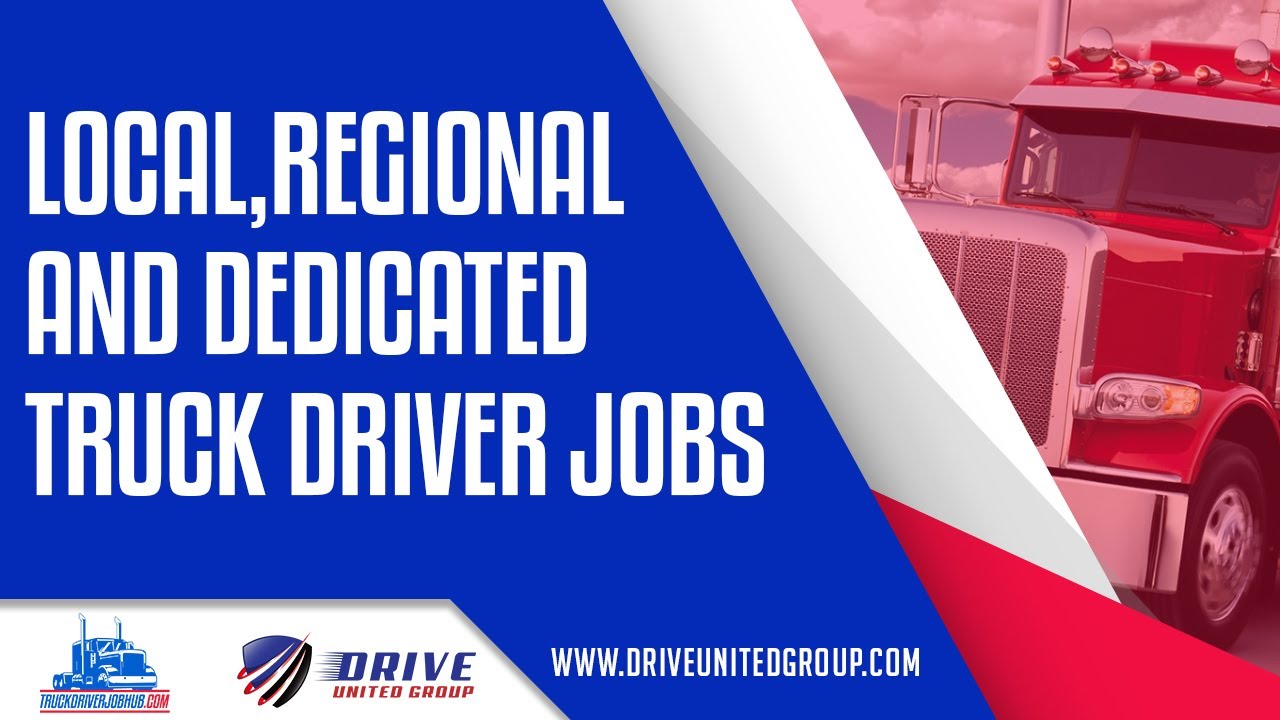 Local, Regional, and Dedicated Truck driving jobs - YouTube