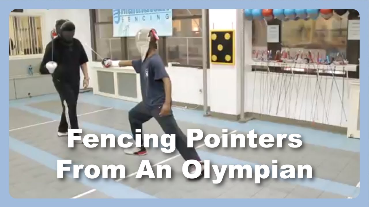 U.S. Olympic Fencer Gives Students An Edge - YouTube