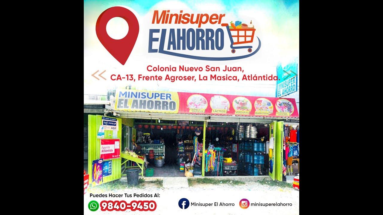 Spot Minisuper El Ahorro - YouTube