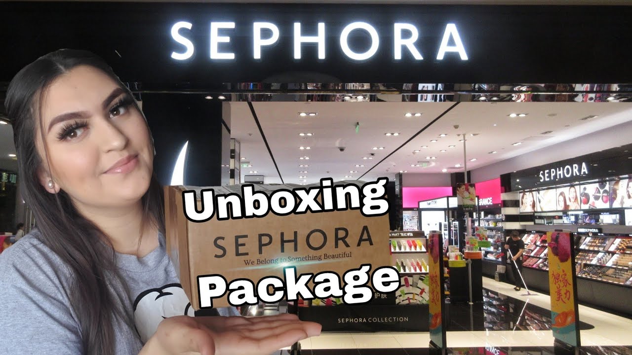 Unboxing Sephora Package 📦 | Update on My Hair - YouTube