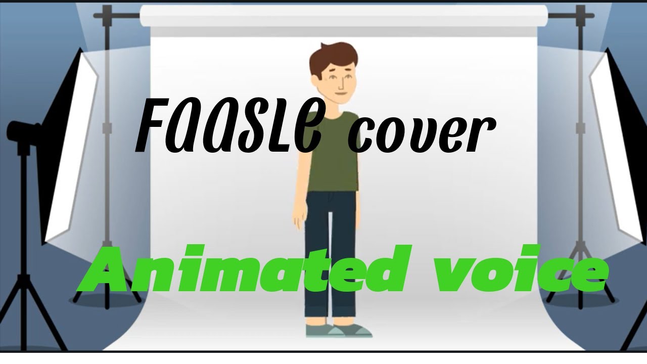 Faasle Cover by Saadullah | Animated video | Coke studio song - YouTube