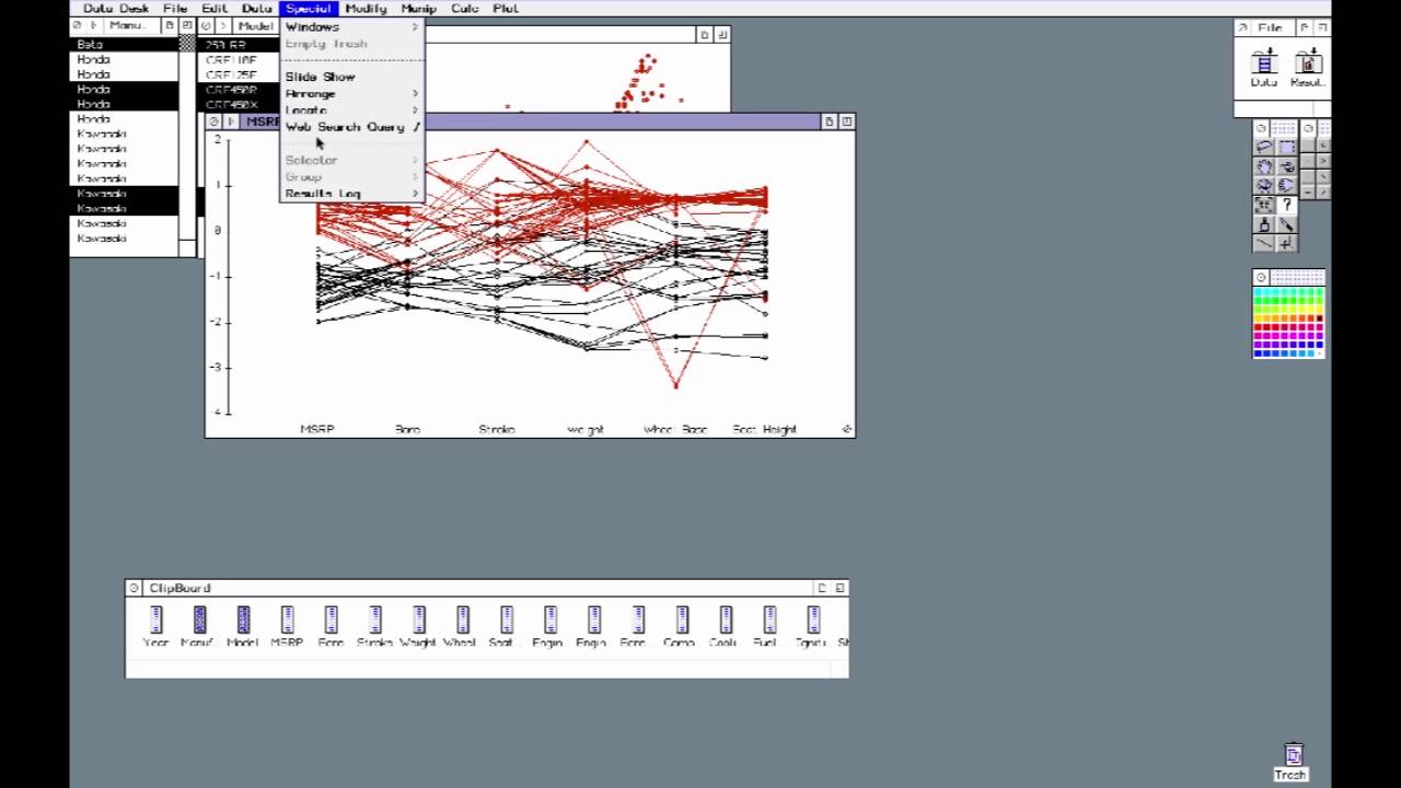 See Data Desk 7's New Features - YouTube