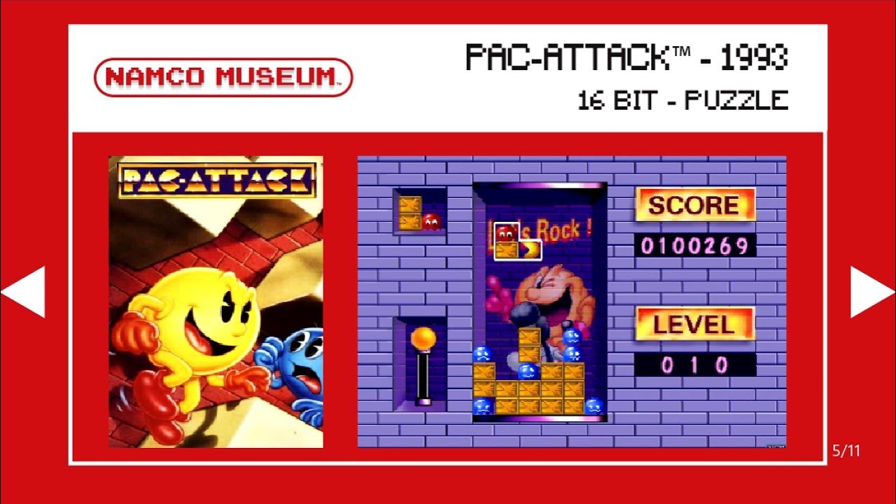 Pac-Attack | Namco Museum Collection 2 | Game 5 of 11 | Evercade ...