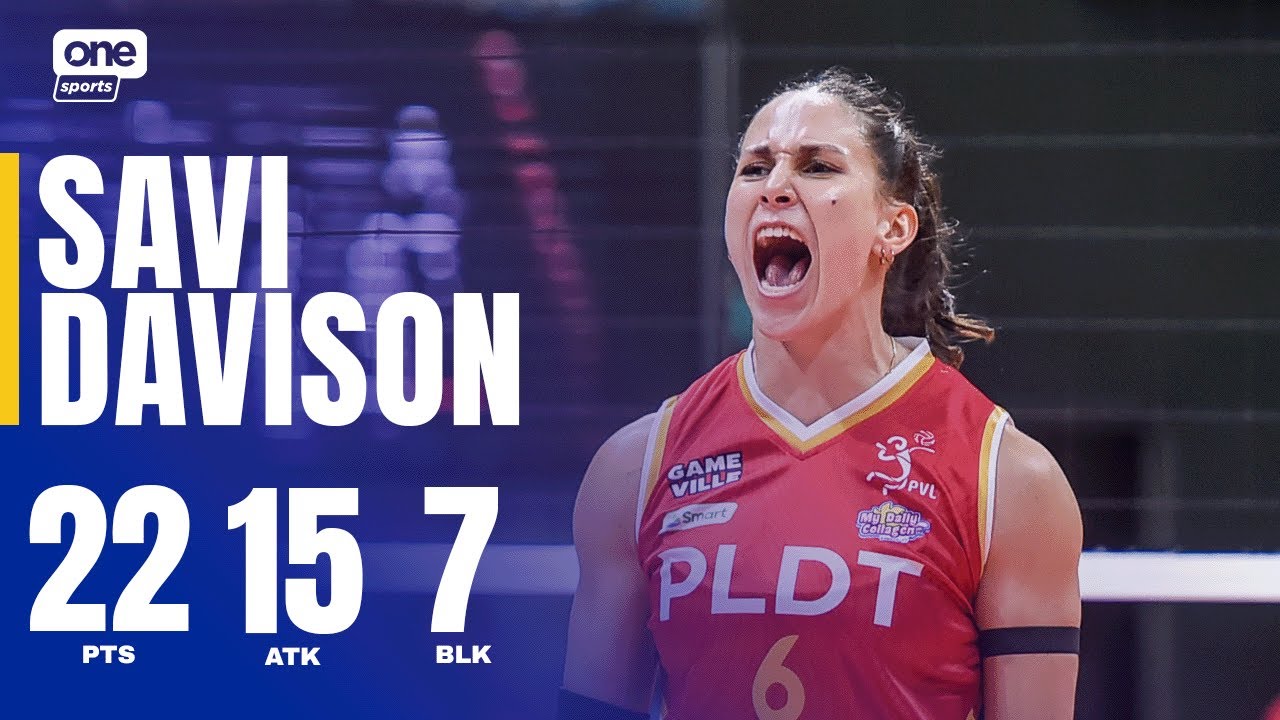 Savi Davison LEADS PLDT WITH 22 PTS vs. Capital1 🔥 | 2025 PVL ...