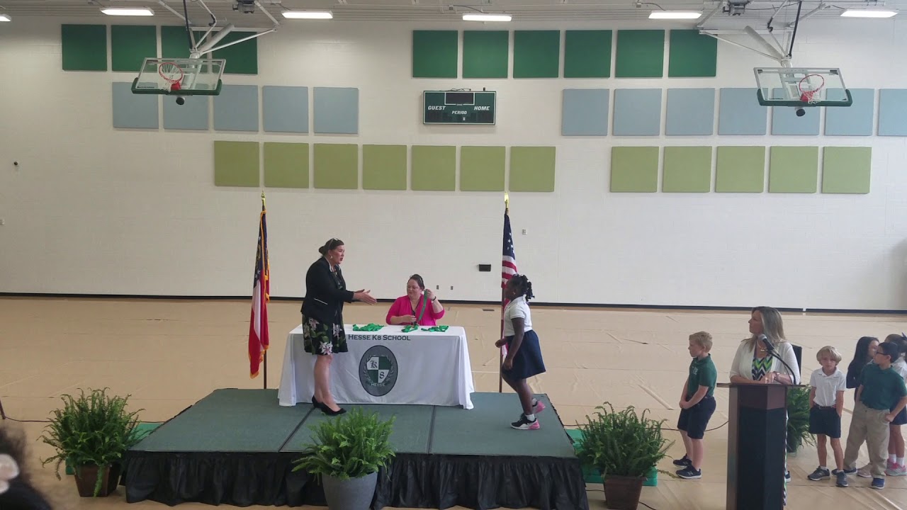 Samantha's 2nd grade award ceremony Mrs.Way class - YouTube