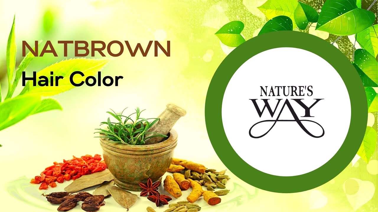 Nature's Way NATBROWN, the true vegetable hair color - YouTube