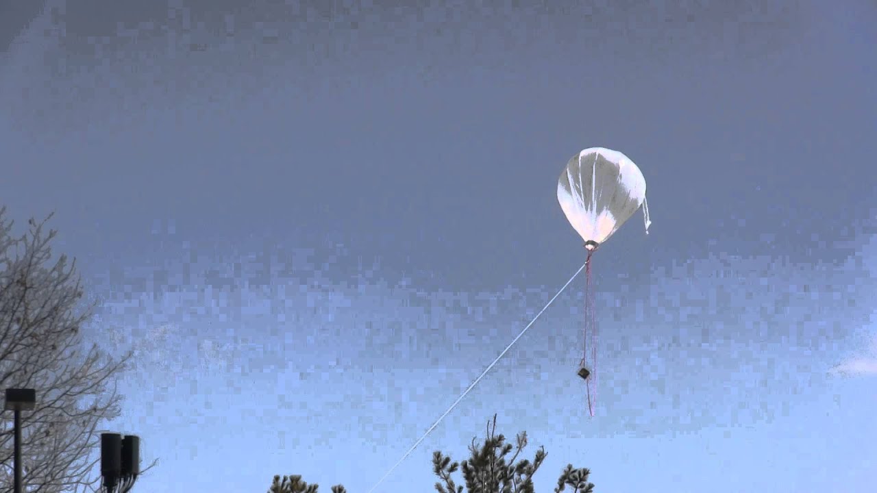 Zero Pressure Balloon Tethered Test 3 - YouTube