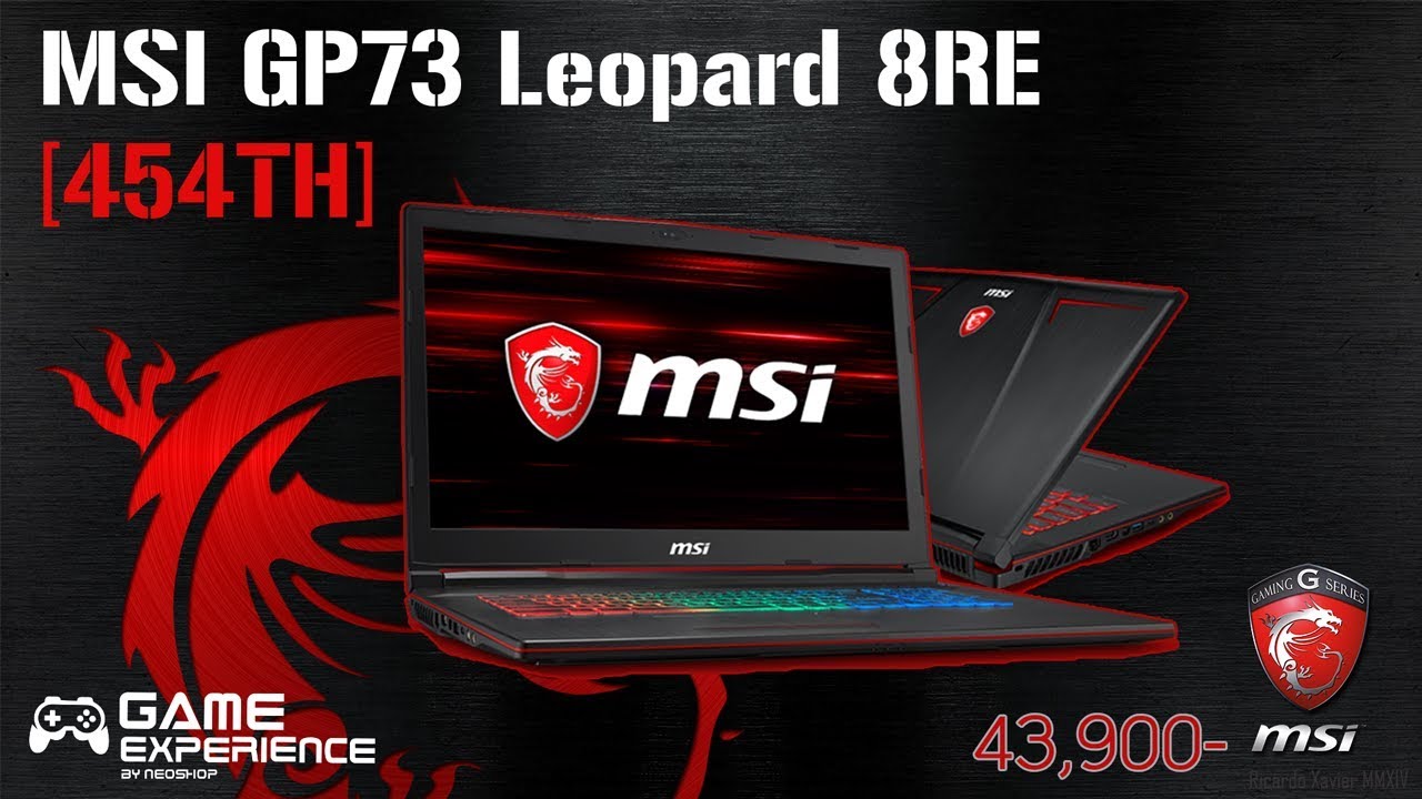 [Review] รีวิว GP73 Leopard 8RE [454TH] - YouTube
