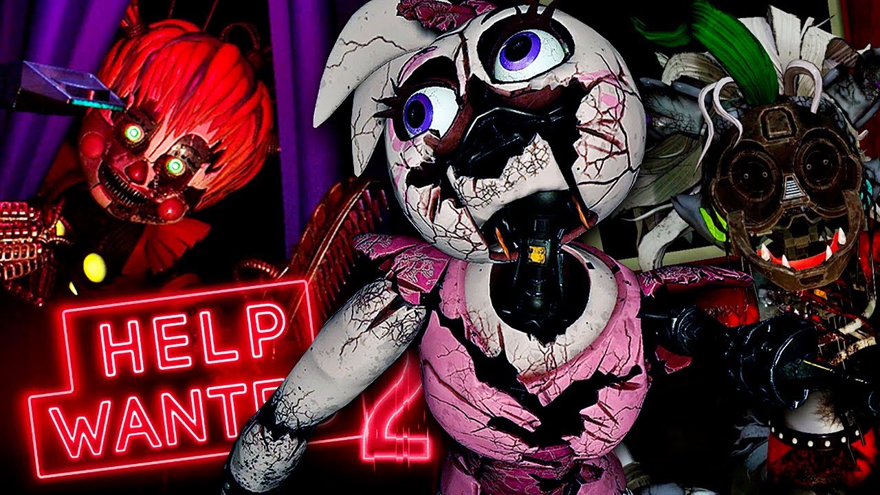 CURANDO A HELPY 💉 (OTRA VEZ), REPARANDO A ROXY Y CINE 🍿 | FNAF: HELP ...