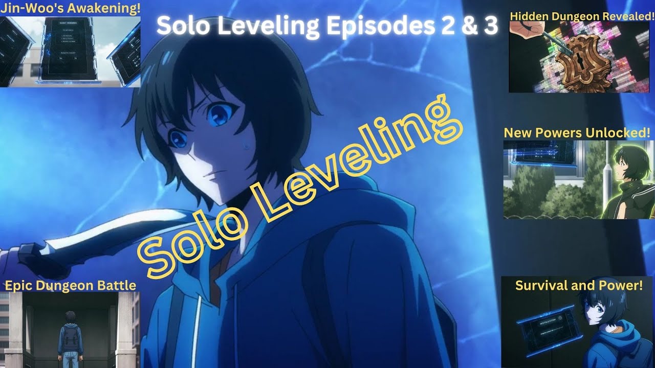 Solo Leveling Episode 2 In English | Sung Jin-Woo - YouTube