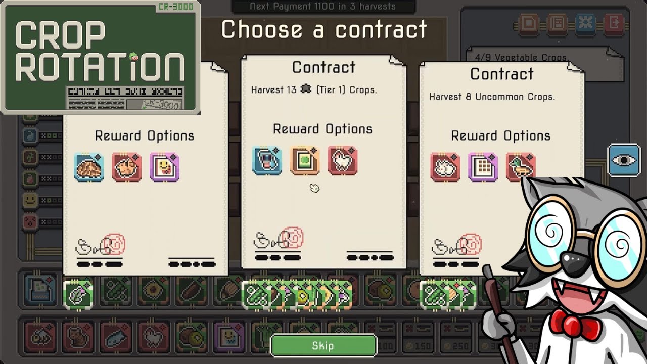 Crop Rotation Hard Mode Run - YouTube