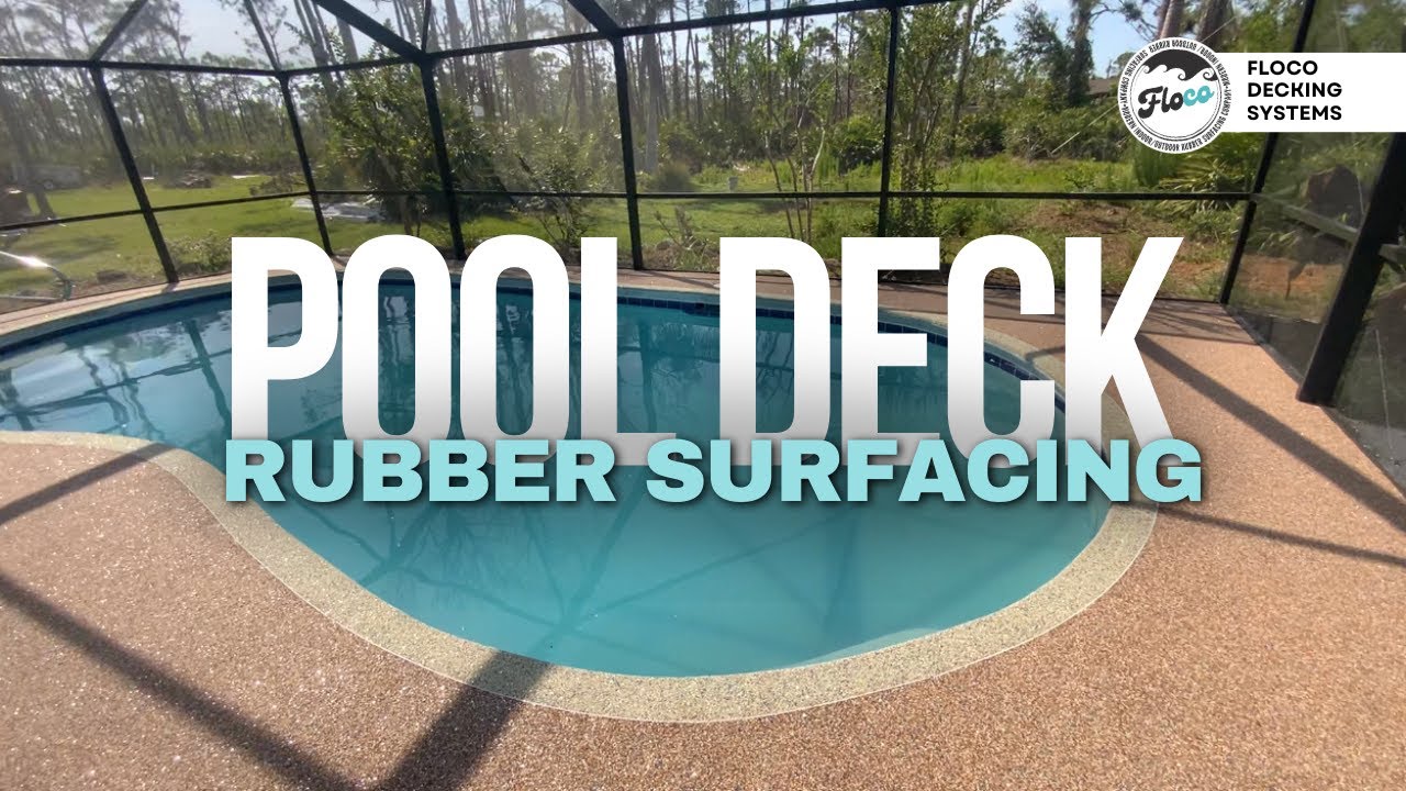Pool Deck Rubber Surfacing Transformation with FLOCO. SWFL's Rubber ...