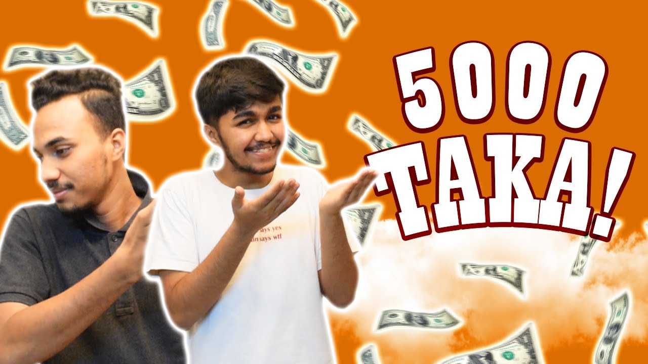 PRANKING BESTFRIEND WITH 5000 TAKA💰 - YouTube