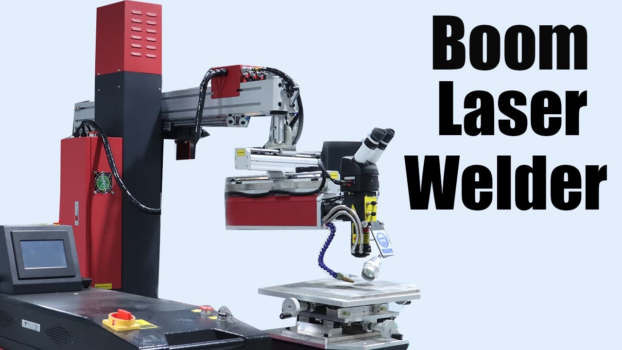 Boom Laser Welding Machine | Cantilever laser welder - YouTube