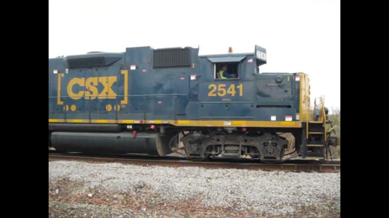 CSX Action At Hendersonville & Gallatin, TN Nov-Dec 2016 (Railfanning Montage 19) - YouTube